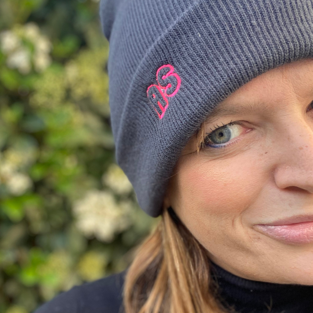 Personalised "outline font" Beanie – percyandnell